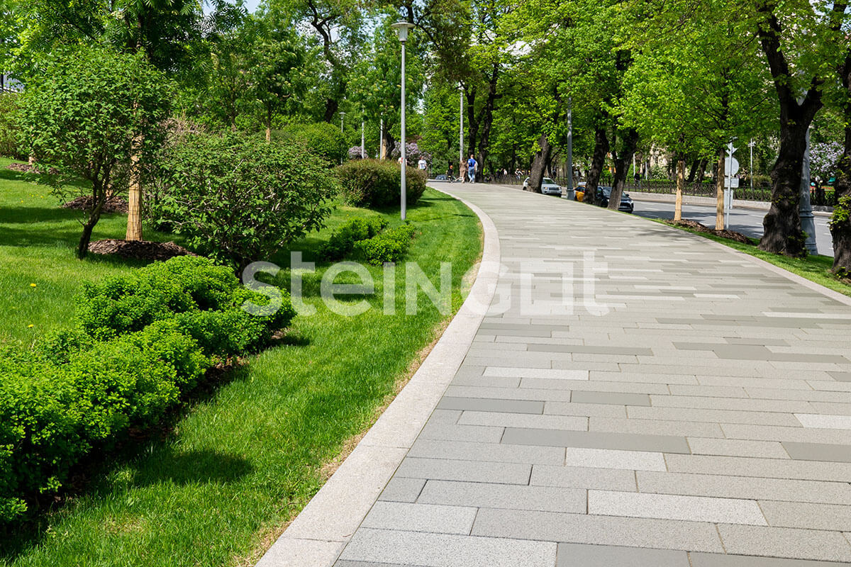 Плитка тротуарная Steingot Плато 80 купить в СПб низкая цена с доставкой